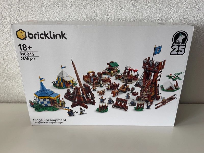 LEGO Bricklink 910045 Siege Encampment (Neu und originalverpackt) in ...