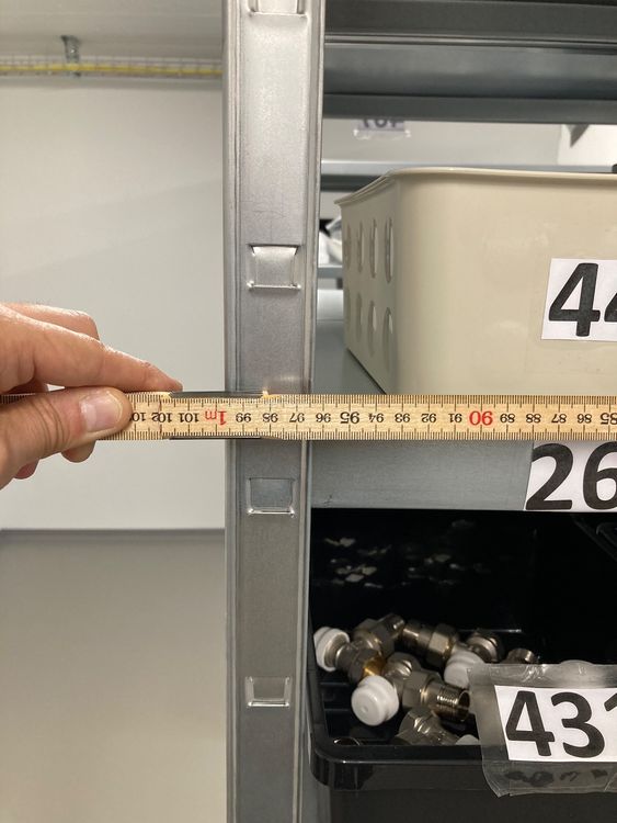 Merox Steckregale 6 stk 40cm x1mx 1.90 m (Gebraucht) in Niederhasli für CHF 199 – nur Abholung ...