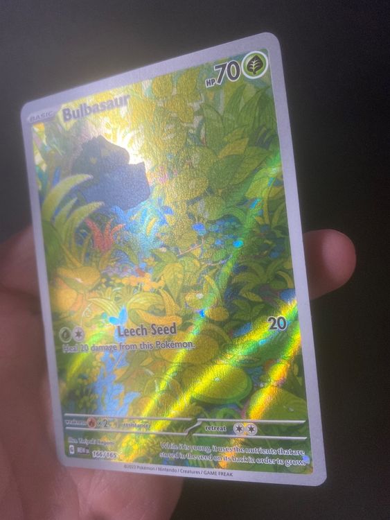 Bulbasaur 166 - Bisasam - Bulbizarre - MEW 151 - EN | Kaufen auf Ricardo