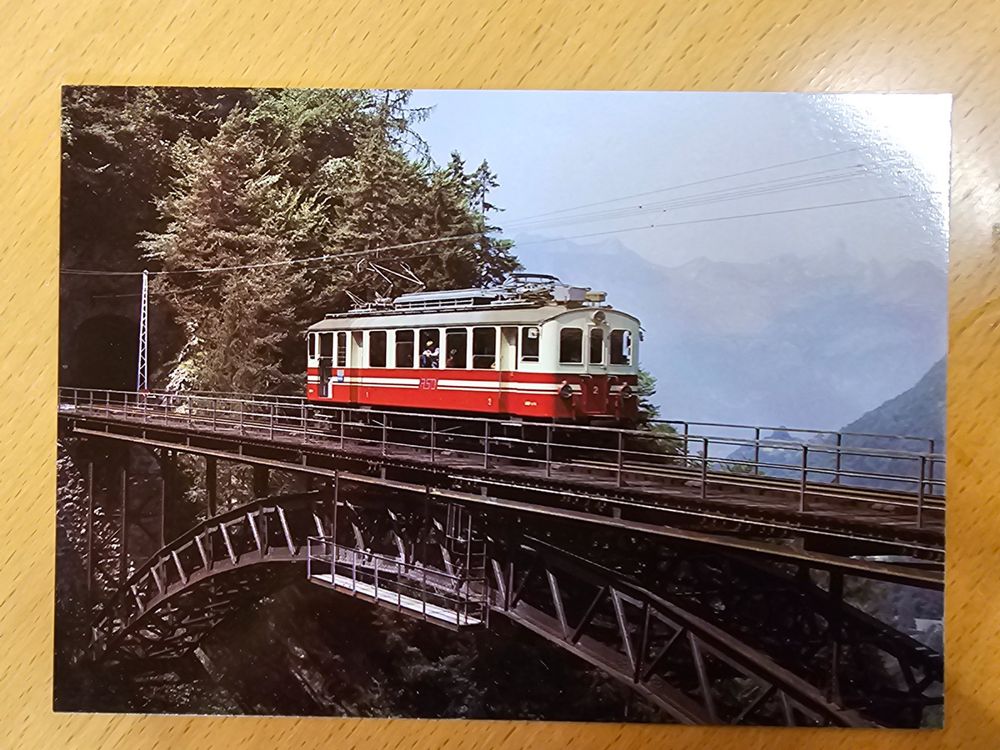 Postkarte ASD Aigle Le Sépey Les Diablerets ABDe 4/4 2 (Neu (gemäss ...