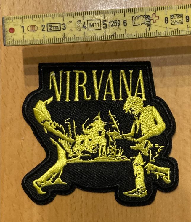 Nirvana Patch Aufnäher Rock Punk Metal 9 | Kaufen auf Ricardo