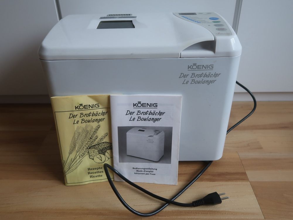 Brotbackautomat - Brotbackmaschine KÖNIG (Gebraucht) in Pfeffingen für ...