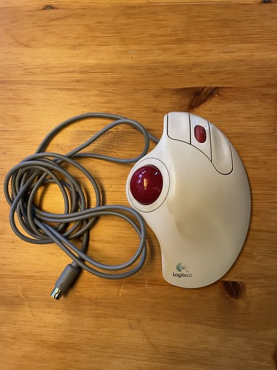 Logitech Trackman Marble Wheel PS/2 nicht USB (Gebraucht) in Erlen für ...