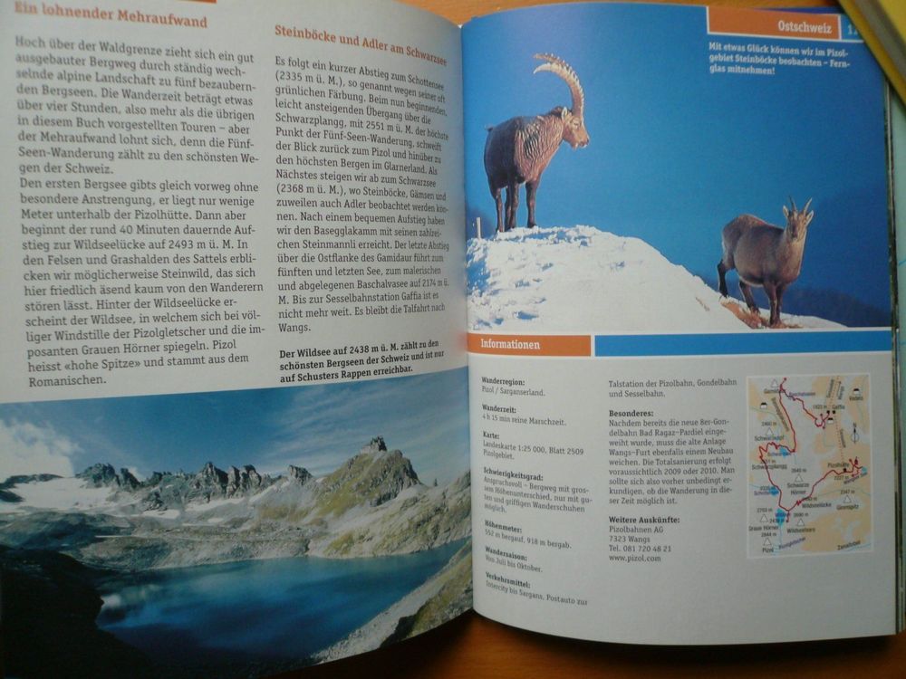 Wandern - Die schönsten Höhenwege der Schweiz | Kaufen auf Ricardo