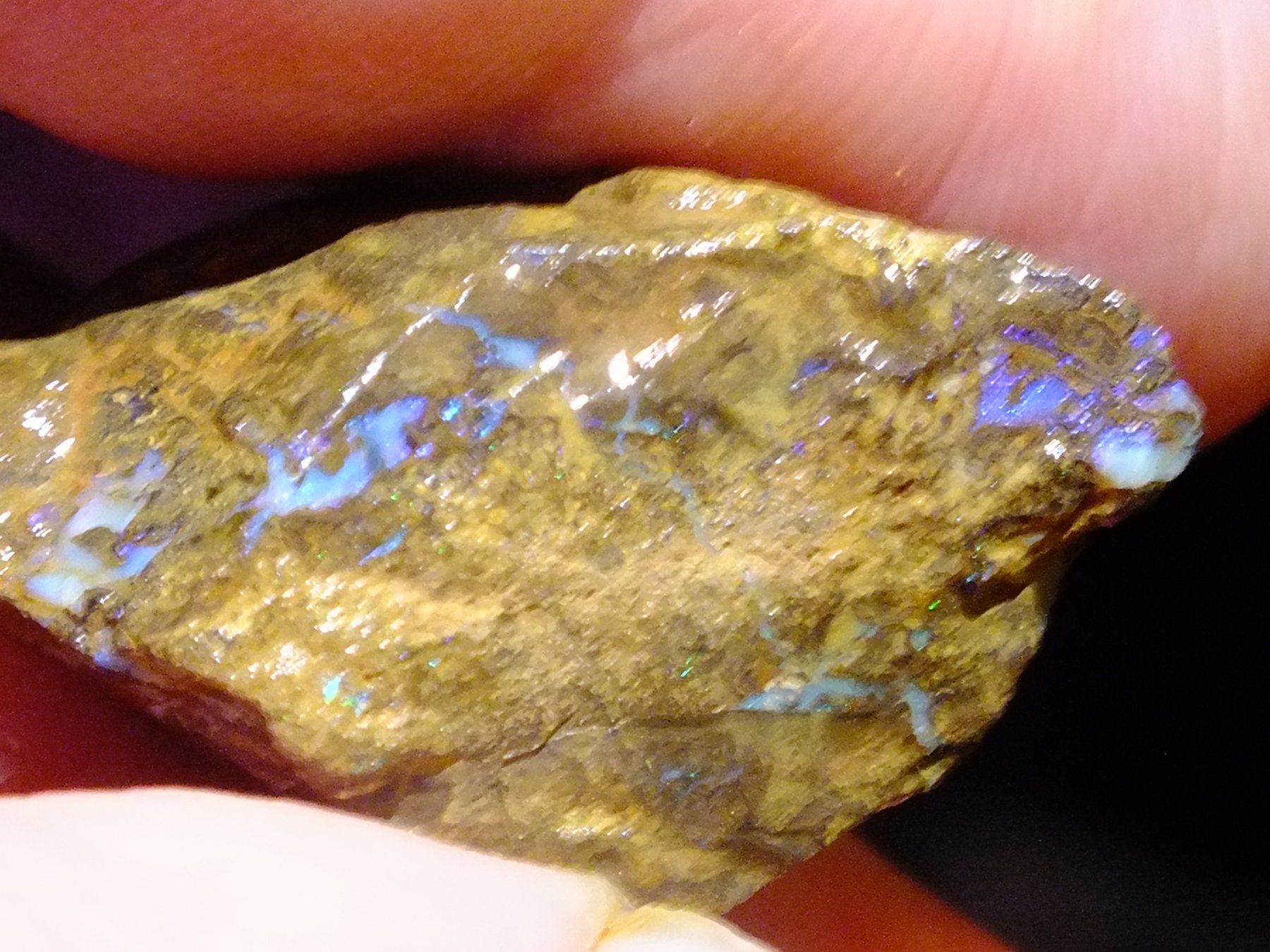 BOULDER ROH OPAL 1000 karat Lot Alle Steine mit Feuer (Neu und ...