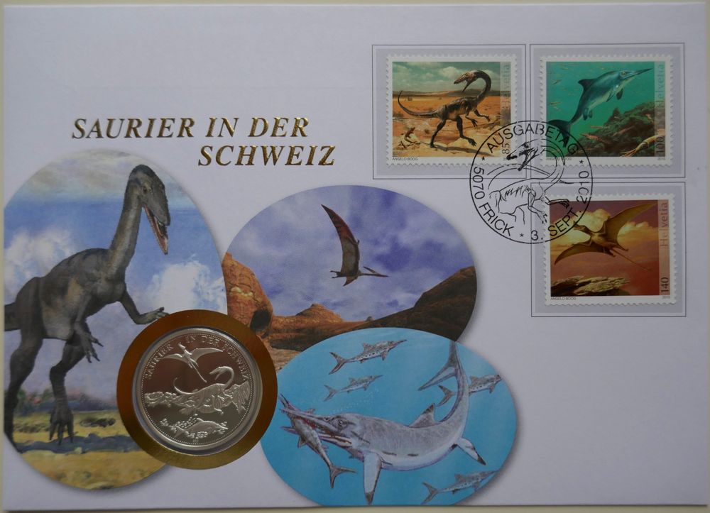 Numisbrief Saurier in der Schweiz 2010 (Neu (gemäss Beschreibung)) in ...