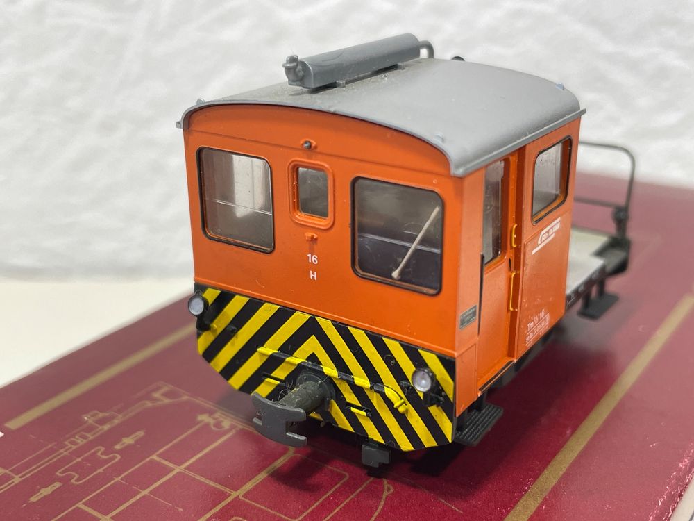 Bemo 1273 116 RhB Tm 2/2 Rangiertraktor (Gebraucht) in Wilderswil für ...