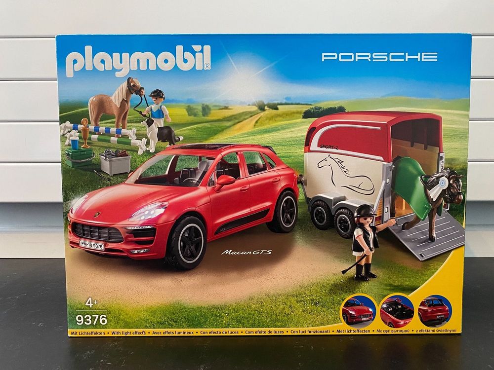 Playmobil Porsche Mit Pferdeanhnger