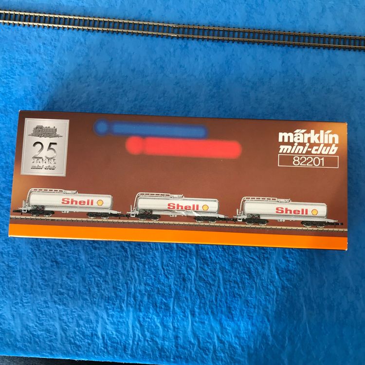82201 Spur Z Märklin Kesselwagen-Set Shell (Neu und originalverpackt ...