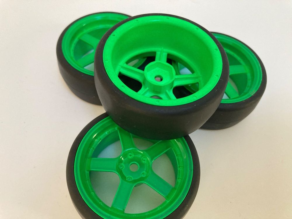 RC Drift Radsatz 1:10 wie abgebildet "Hartplastik" 26mm NEU! | Kaufen ...