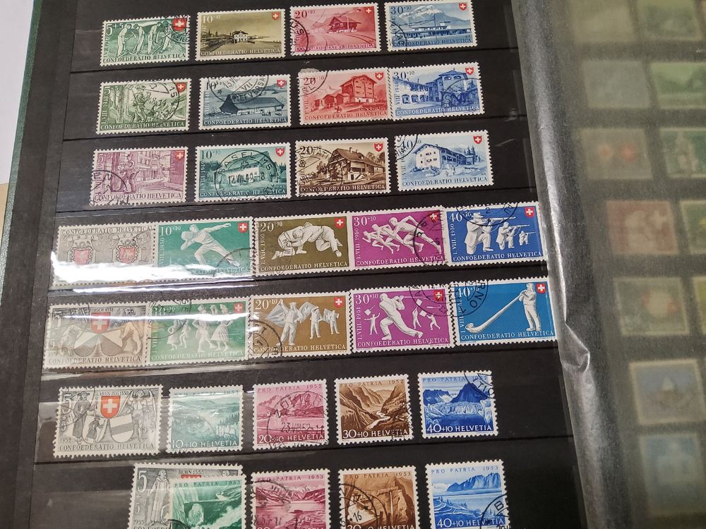 Briefmarken Schweiz AB 1Chf. | Kaufen auf Ricardo