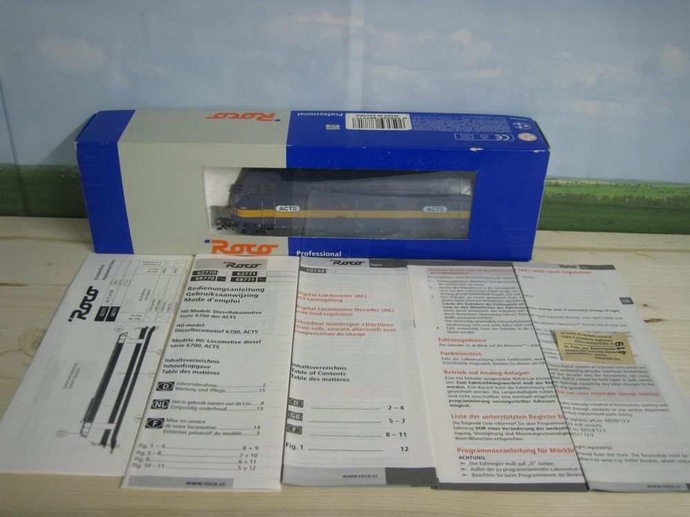 Roco 68771 Diesellok ACTS 6703 / Digital DCC (Neu (gemäss Beschreibung ...