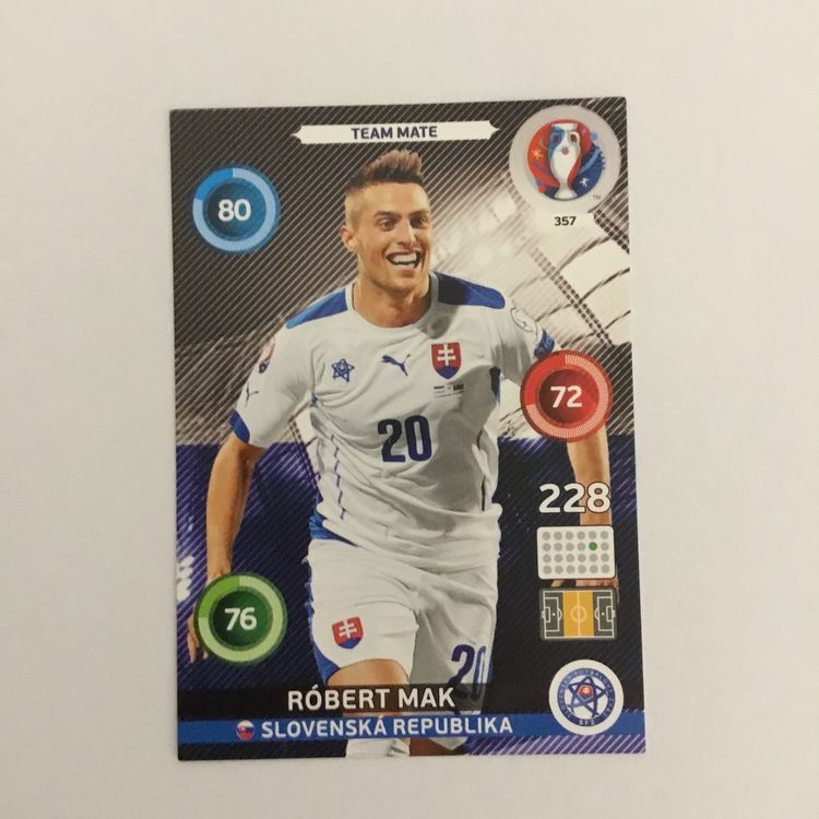 Panini Euro 2016 Adrenalyn Cards Robert Mak Neu | Kaufen auf Ricardo