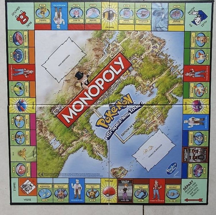 Monopoly Pokémon complet vintage🇨🇵 (D'occasion) à Ursy pour CHF 45 ...