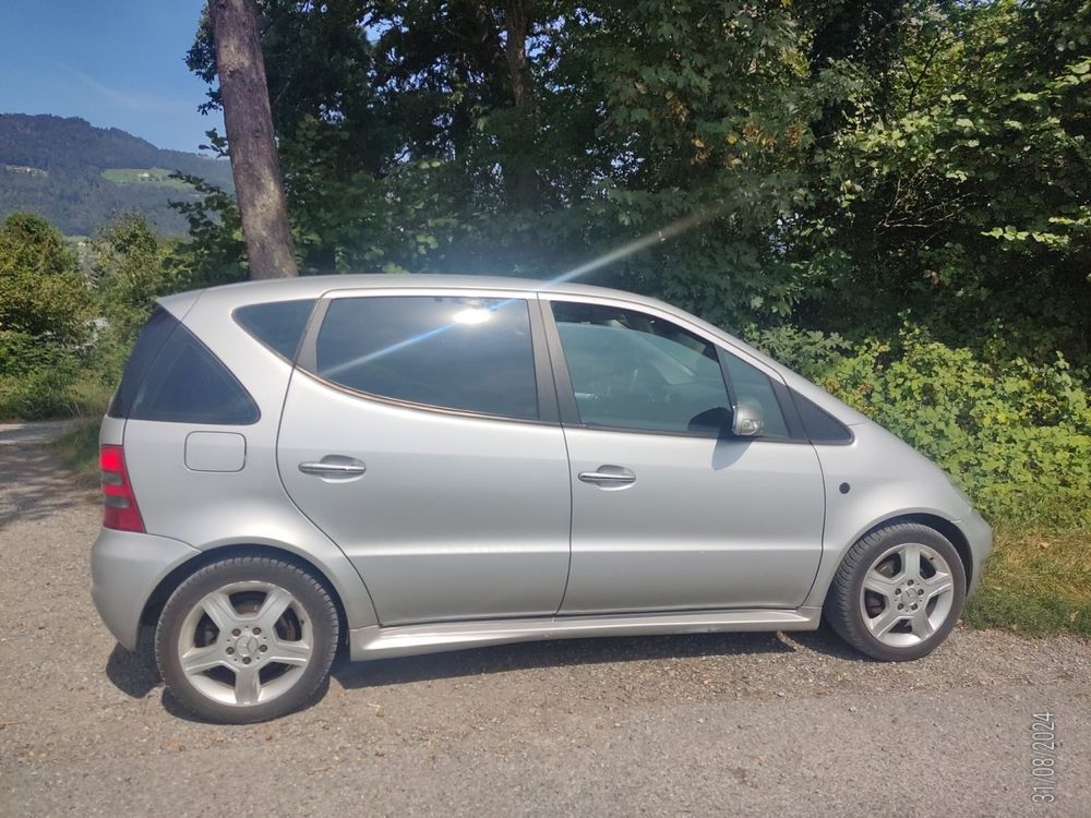 Mercedes A210 AMG – Top-gepflegt, frische MFK 8-fach bereift (Gebraucht ...