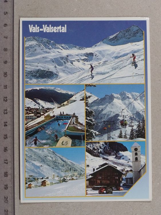 Vals, Valsertal, Ski, Skilift, 1987 (Gebraucht) in Lenzburg für CHF 2 ...