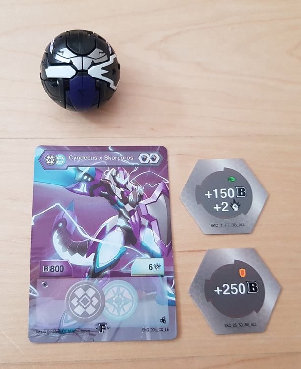 Bakugan Cyndeous x Skorporos (Gebraucht) in Zuoz für CHF 1 – mit ...