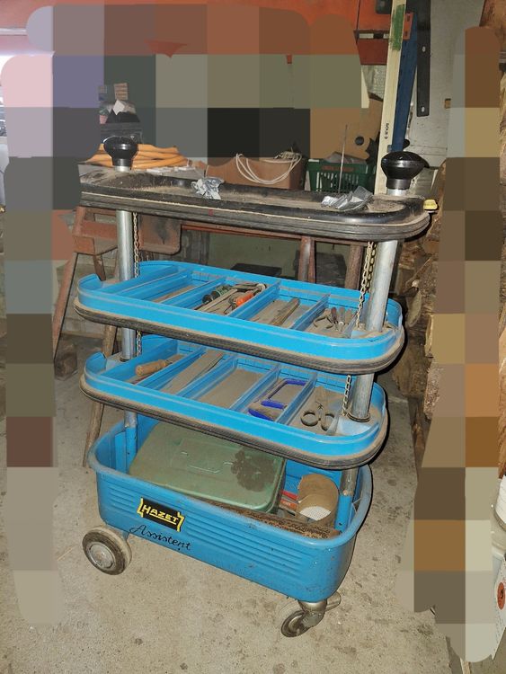 2 Werkstattwagen "Hazet Assistent" Vintage, Foto 1+2 (Gebraucht) in Vilters für CHF 210 – nur ...
