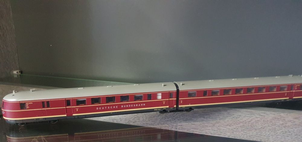 TRIX:DC: DIESELTRIEBZUG DER DB SVT 04.501 ROT DIGITAL/SOUND (Gebraucht ...