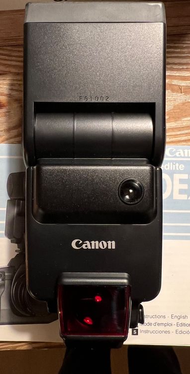 Canon Blitz 430EZ ( Speedlite ) neuwertig (Gebraucht) in Biembach im ...
