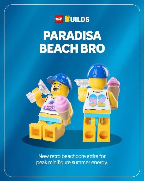LEGO Ideas Minifigure Vending Machine (21358): Paradisa Bro (Nuovo ...