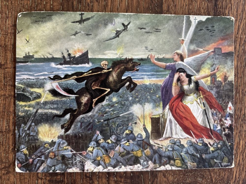 AK Europa trauert (Gebraucht) in Zumikon für CHF 1 – mit Lieferung auf Ricardo kaufen