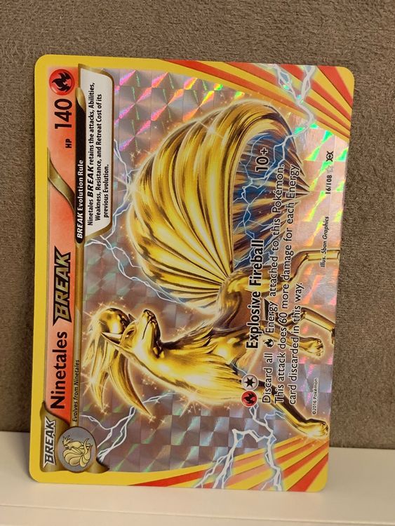 Ninetales BREAK ENG Evolutions Pokemon 16/108 (Gebraucht) in Fislisbach ...