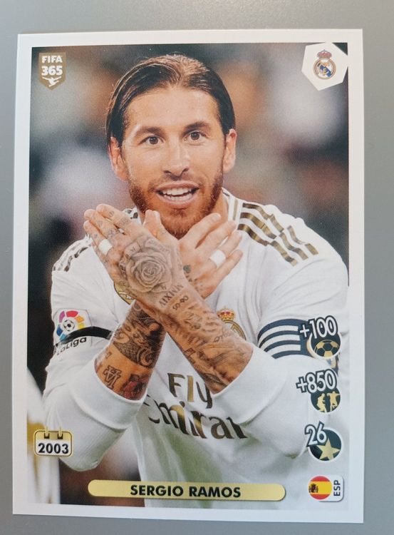Sergio Ramos Real Madrid Panini 365 Sticker | Kaufen auf Ricardo