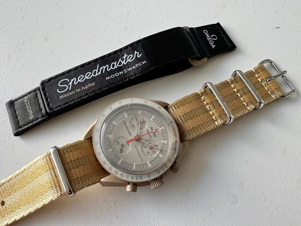 OMEGA x SWATCH Mission to Jupiter +NATO strap, NO box&papers | Kaufen ...