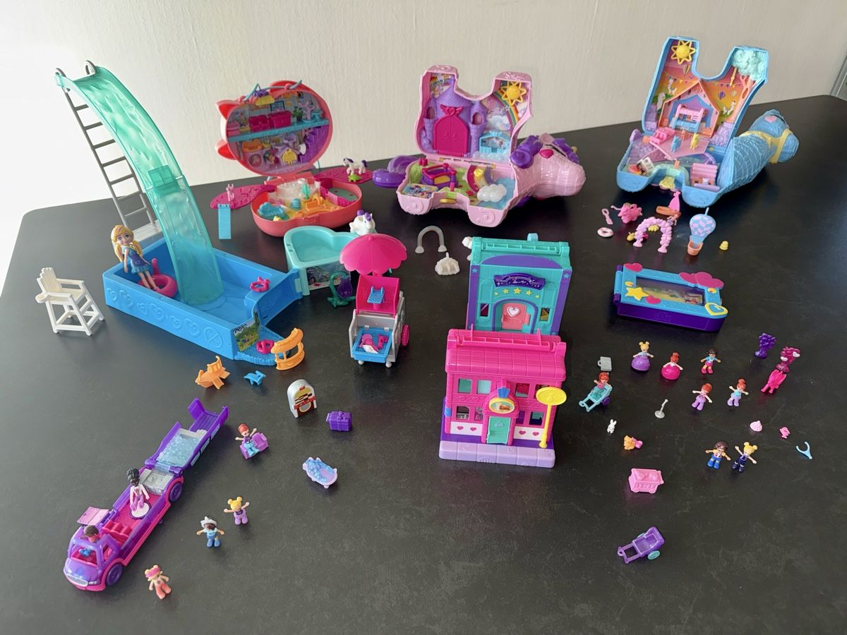 Polly Pocket Konvolut, viel Zubehör,Top Zustand, Vintage! (Neu (gemäss ...