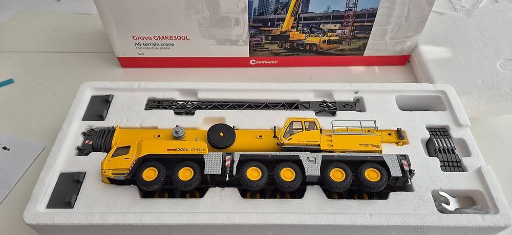 Pneukran Grove GMK 6300l Modell 1:50 Conrad (Neu (gemäss Beschreibung)) in Guntershausen bei ...