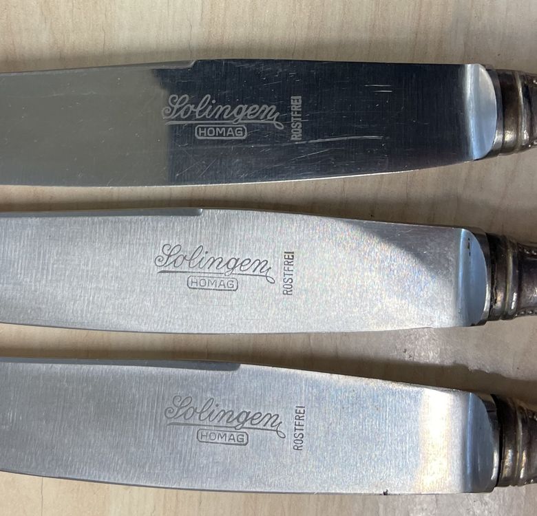 Alte Solingen Versilbert Besteck (Gebraucht) in Oftringen für CHF 23 ...