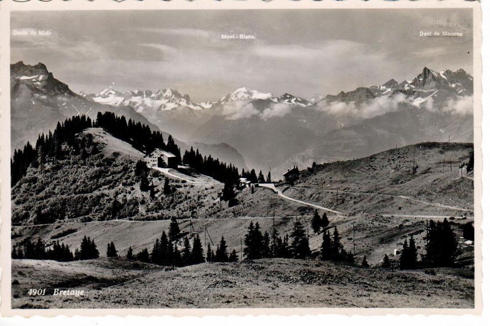 Alte Postkarte Bretaye um 1940 (Gebraucht) in Wolhusen für CHF 5 – mit Lieferung auf Ricardo kaufen