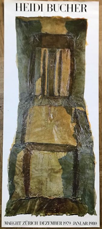 Heidi BUCHER (1926-1993) Künstler Plakat | Kaufen auf Ricardo