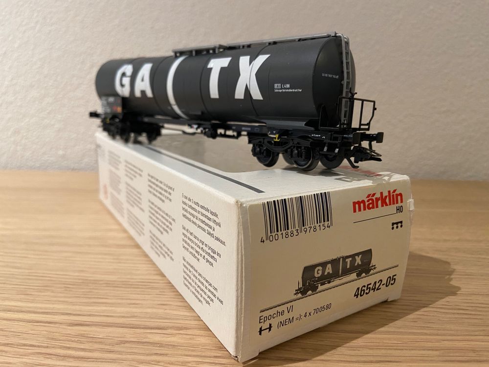 Märklin 46542-05 - GATX Kesselwagen (Gebraucht) in Wald ZH für CHF 40 – mit Lieferung auf ...