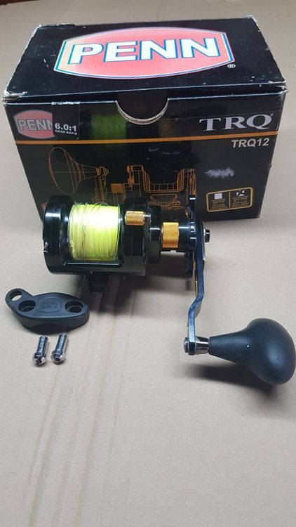 Penn TRQ12 Black Torque Star Drag-Rolle (Gebraucht) in Bigenthal für ...