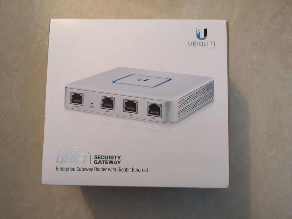 Ubiquiti USG: UniFi Security Gateway 3P | Kaufen auf Ricardo