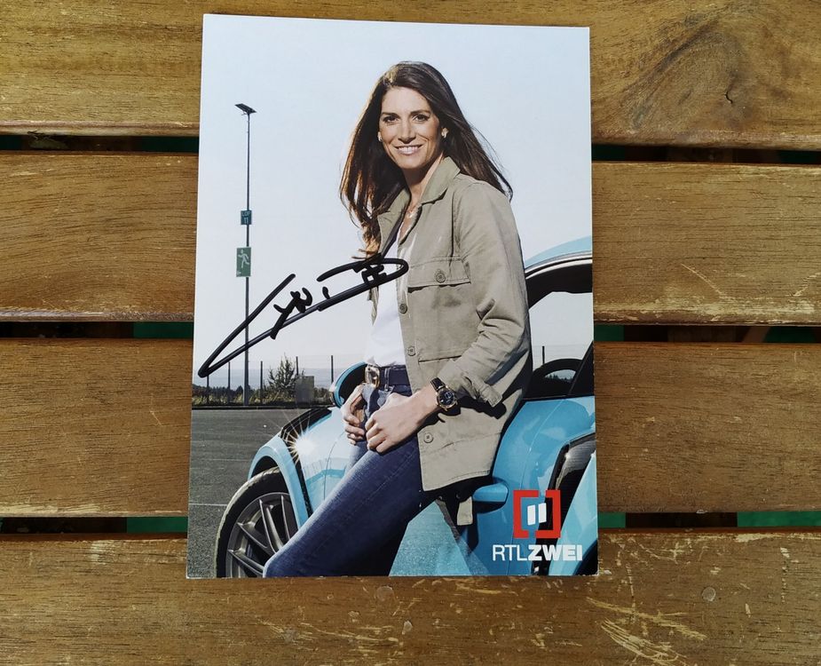 Cyndie Allemann Rennfahrerin und Moderatorin O.signiert | Kaufen auf ...
