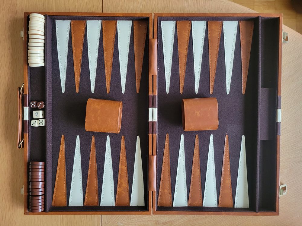 Backgammon Koffer (Gebraucht) in für CHF 10 – mit Lieferung auf Ricardo kaufen