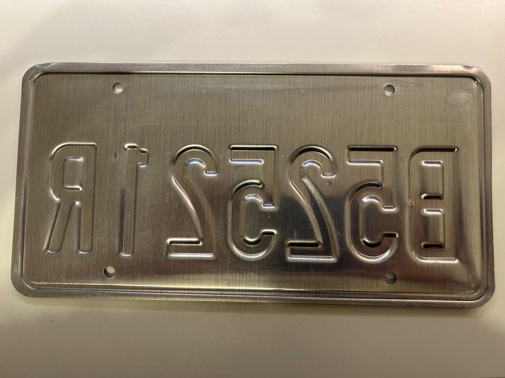 ORIGINAL USA Nummernschild, Washington B52521R (Gebraucht) in Zürich ...