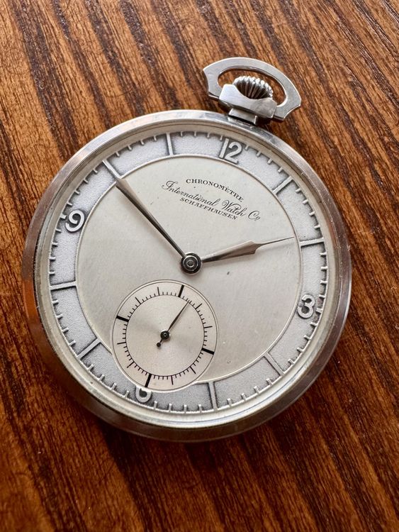 IWC Taschenuhr Art Deco in Stahl (Gebraucht) in Zürich für CHF 670 – mit Lieferung auf Ricardo ...