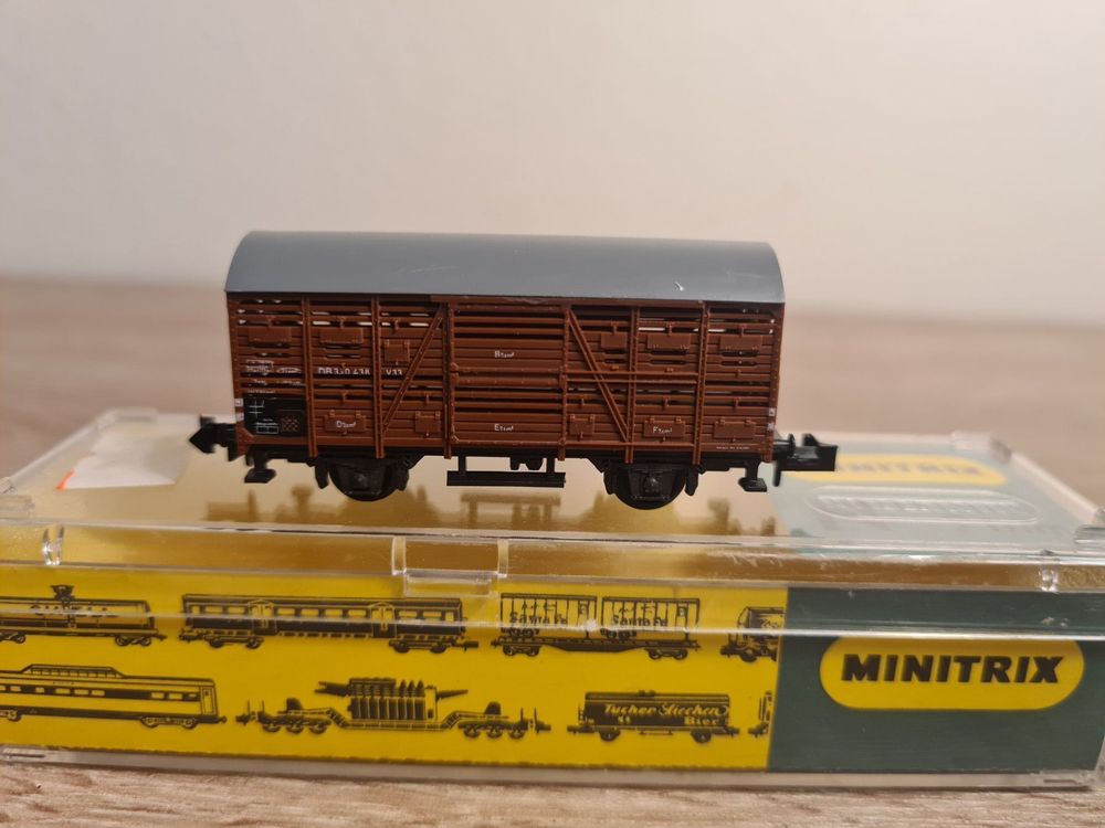 Minitrix N 3251 Güterwagen OVP NEU (Neu und originalverpackt) in St-Aubin-Sauges für CHF 14 ...