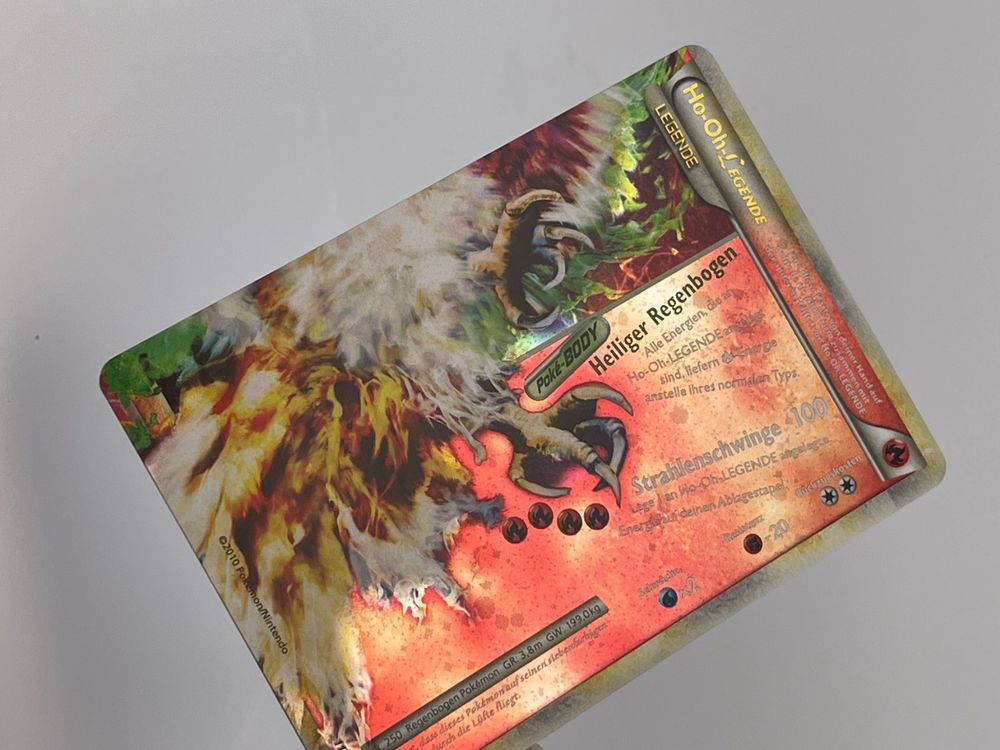 Ho-Oh Legende 112/123 Ultra Rare Heart Gold Soul Silver (Neu (gemäss ...