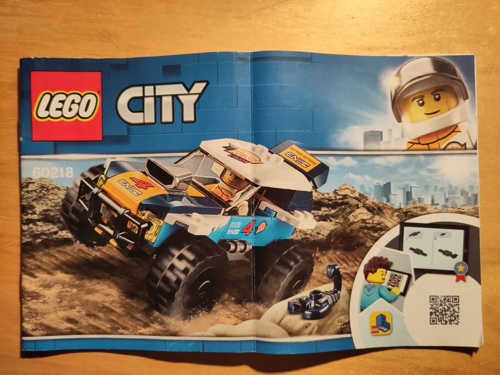 Lego City 60218 Wüsten-Rennwagen (D'occasion) à Walliswil b.Wangen pour ...