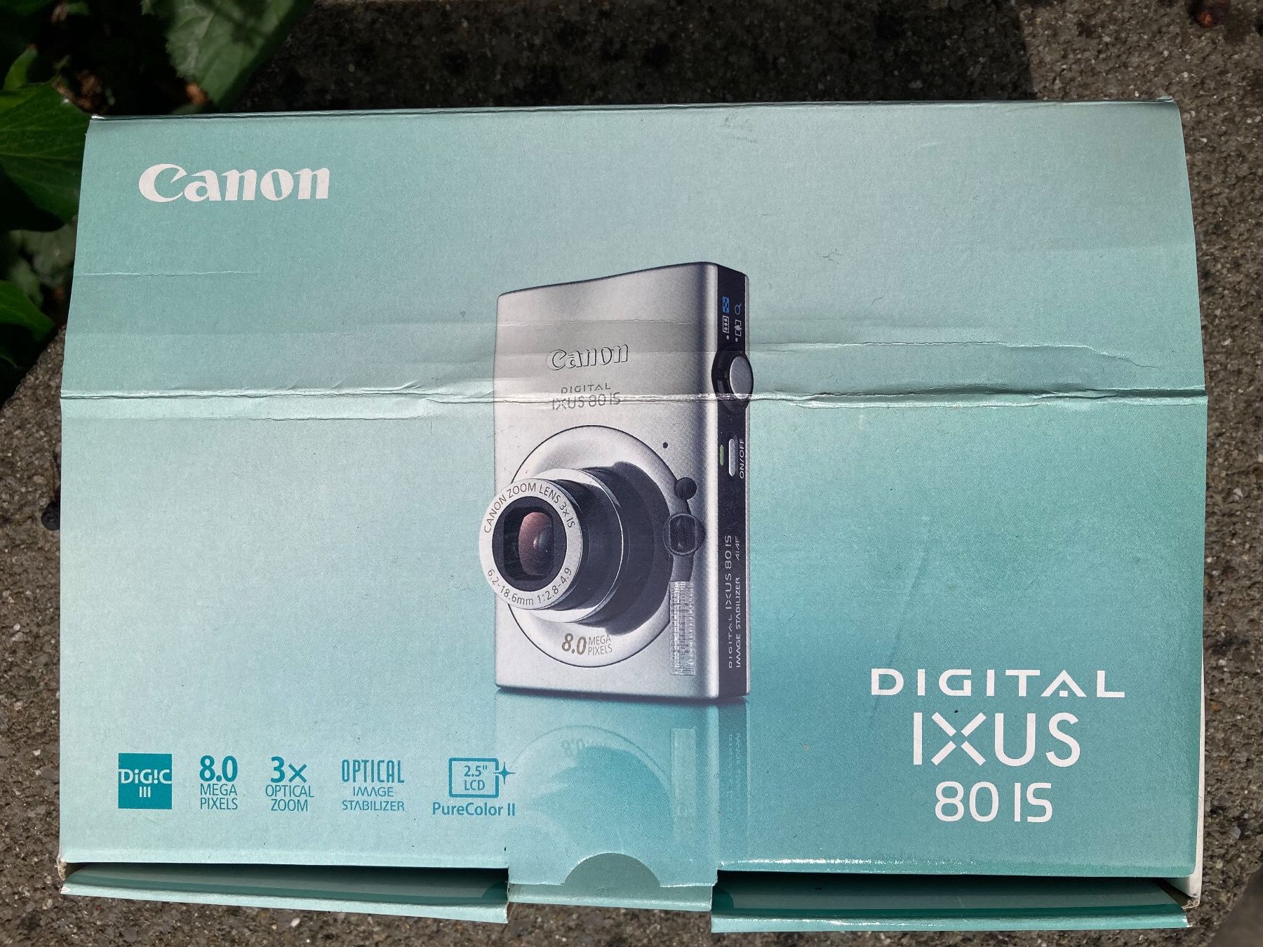 Canon Digital IXUS 80 IS 8 MP Kamera mit 3x optischem Zoom (D'occasion ...