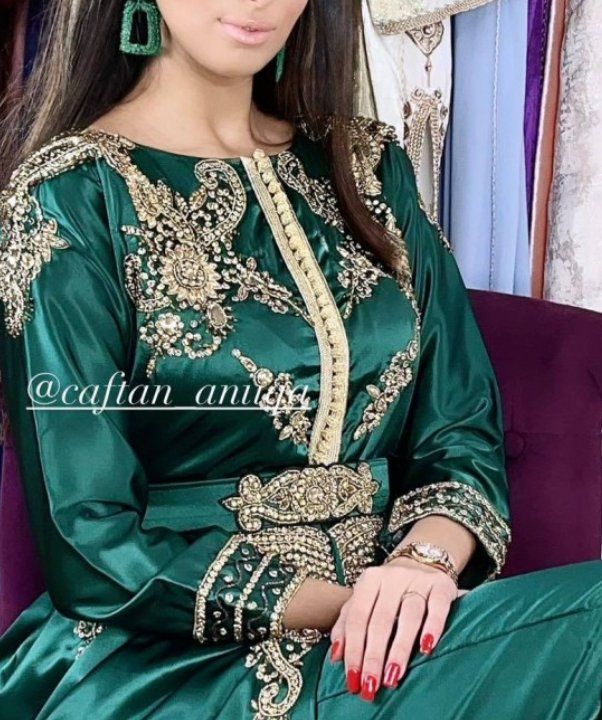 Magnifique robe traditionelle marocaine du Maroc Caftan (D'occasion) à ...