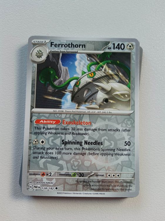 Ferrothorn Reverse Holo - Paradox Rift Pokemon | Kaufen auf Ricardo