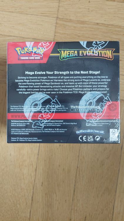 Pokemon Mega Evolution Display (EN) 🇺🇸 sealed ab 1CHF (Neu und ...