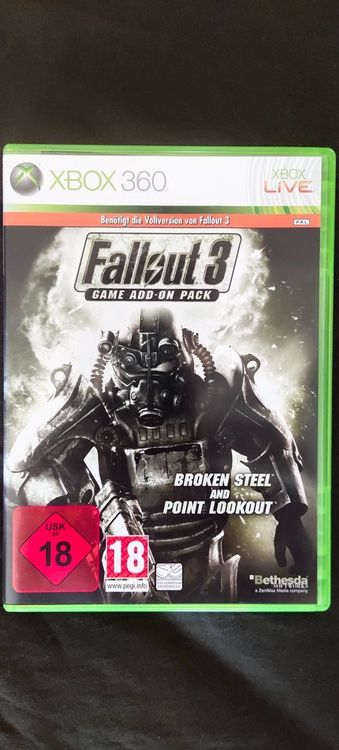 Fallout 3 Add-On Pack: Broken Steel and Point Lookout (Gebraucht) in ...