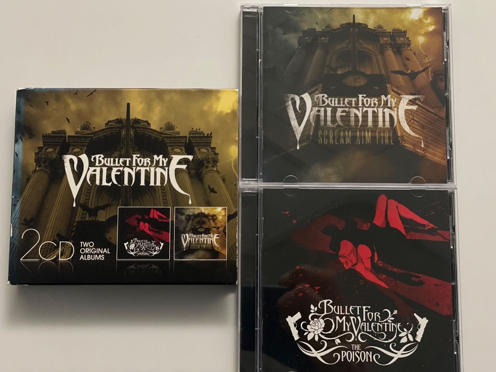 Bullet For My Valentine - Poison Scream Aim Fire 2 CD - top (Gebraucht ...